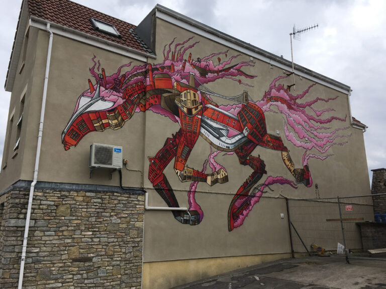 Story: Andy Council - Illustrator and Street Artist - Bristol Walk Fest